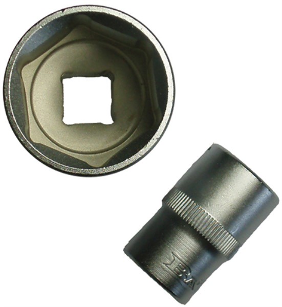 Hylsa 1/2" 27mm 6-kant
